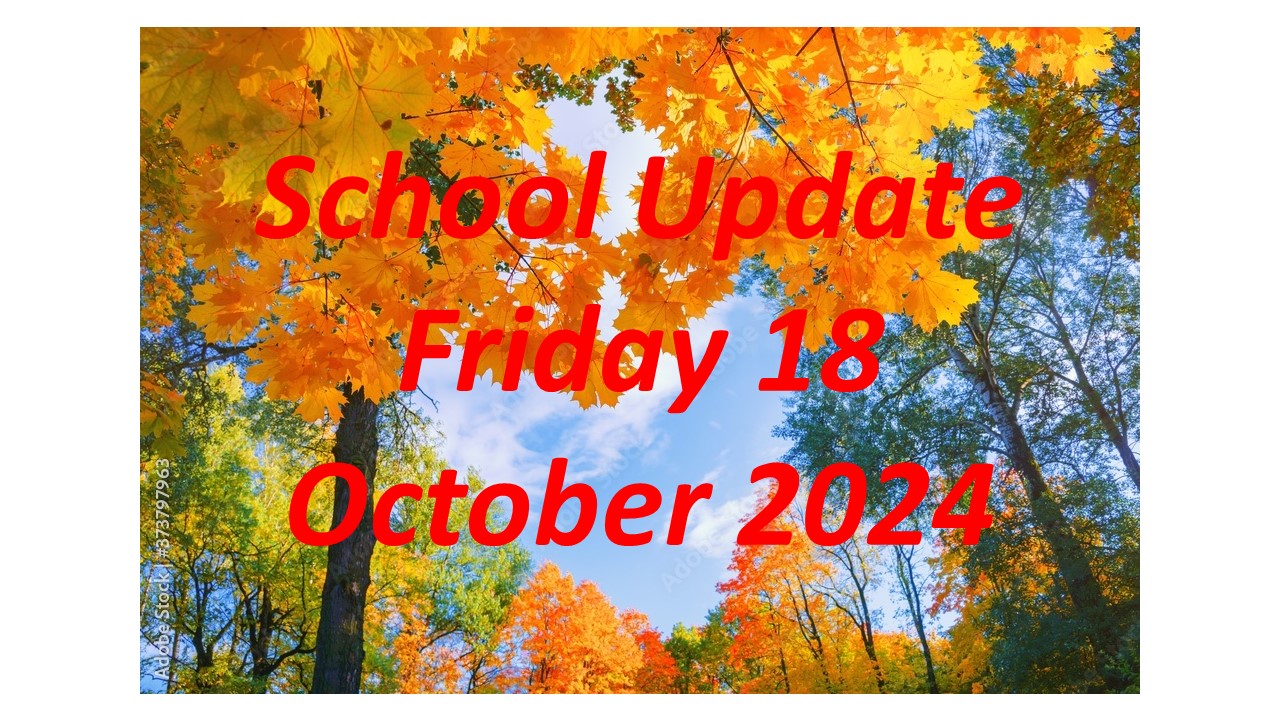 GCC Parents Update 8 Friday 18 October 2024 - Glanmire Community College