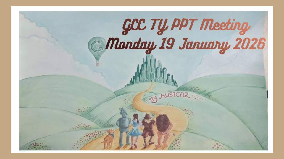 GCC TY PPT Meeting Monday 19 January 2026 - Glanmire Community College
